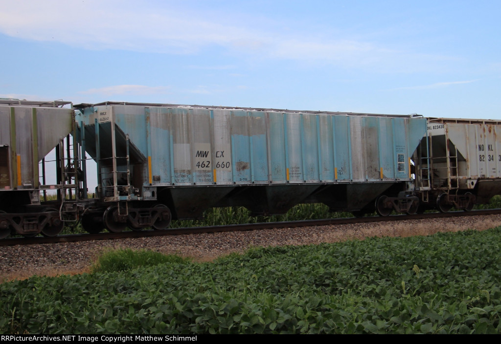 Ex-Rock Island "The Rock" Covered Hopper